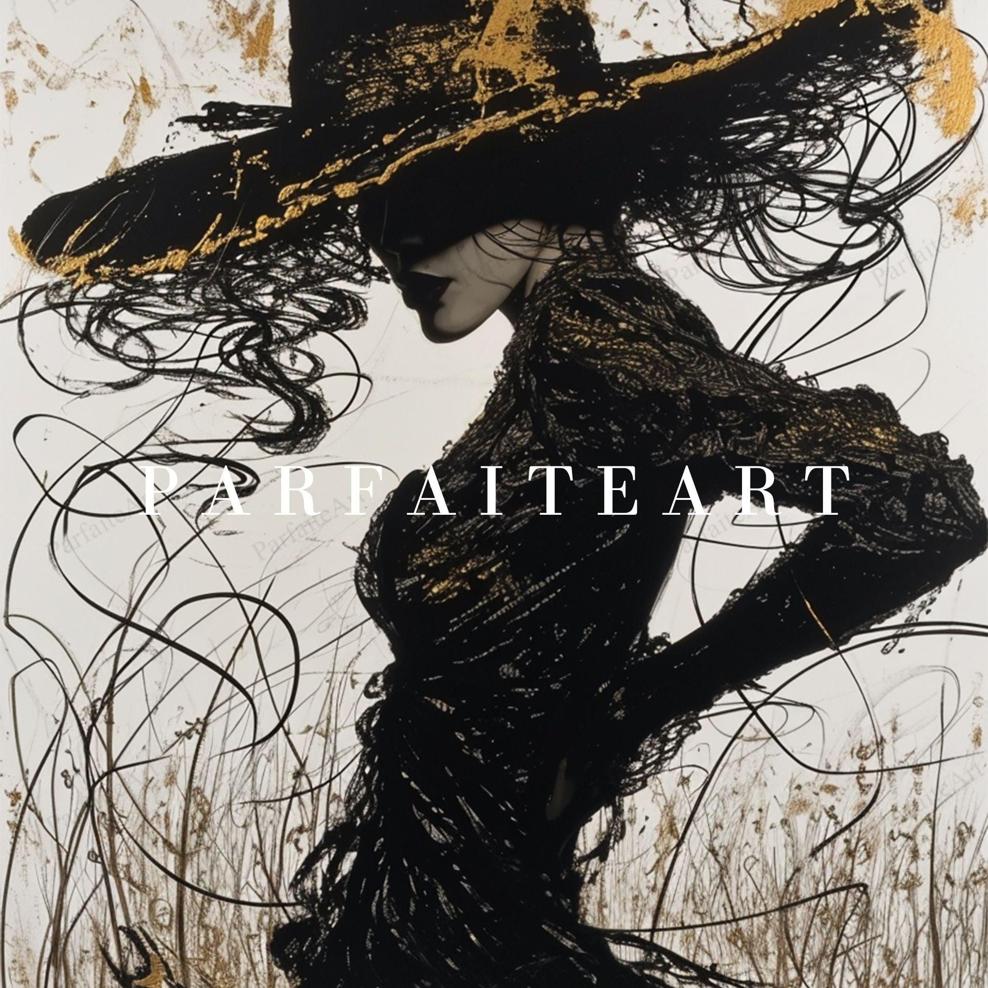 Ink Art | Abstract Ink Art | Framed Poster Wall Art | Modern Wall Art Decor